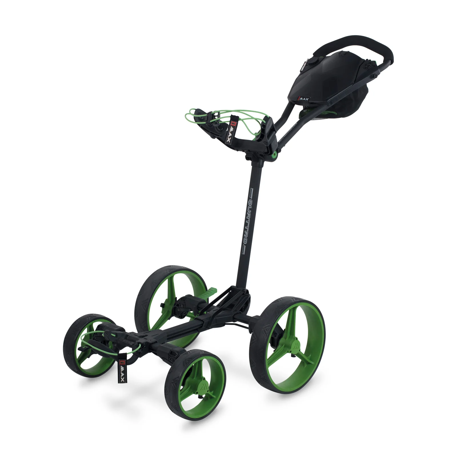 Blade Quattro FlatFold Golf Trolley – BIG MAX Push Cart for Easy Round ...